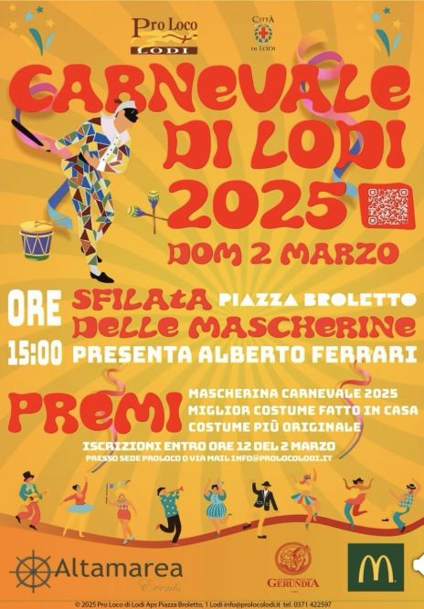 CARNEVALE DI LODI 2025 @ Piazza Broletto - Lodi, domenica 2 marzo ...